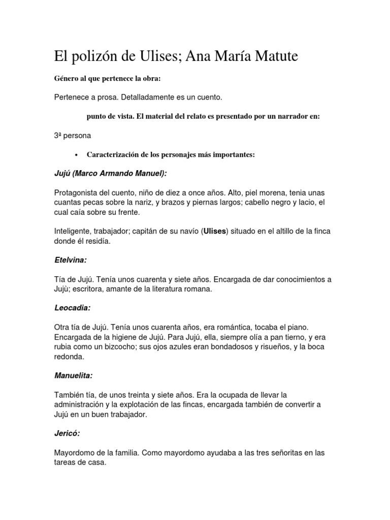 El Polizón de Ulises | PDF