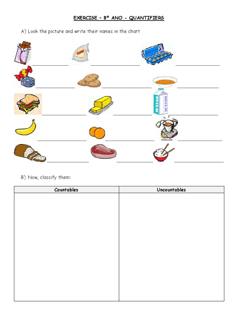 Quantifiers Exercise