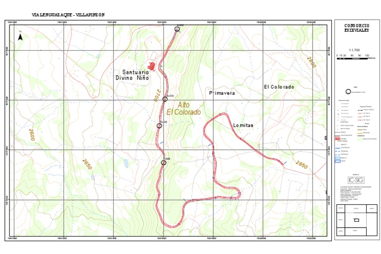 PLANCHA IGAC Lenguazaque-Villapinzon | PDF | Transporte por carretera | Transporte