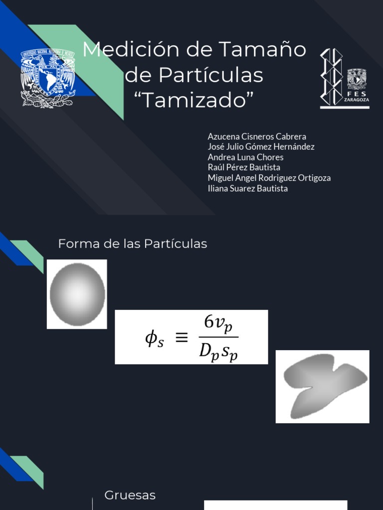 Proceso de Tamizado y Sus Aplicaciones | PDF | Naturaleza