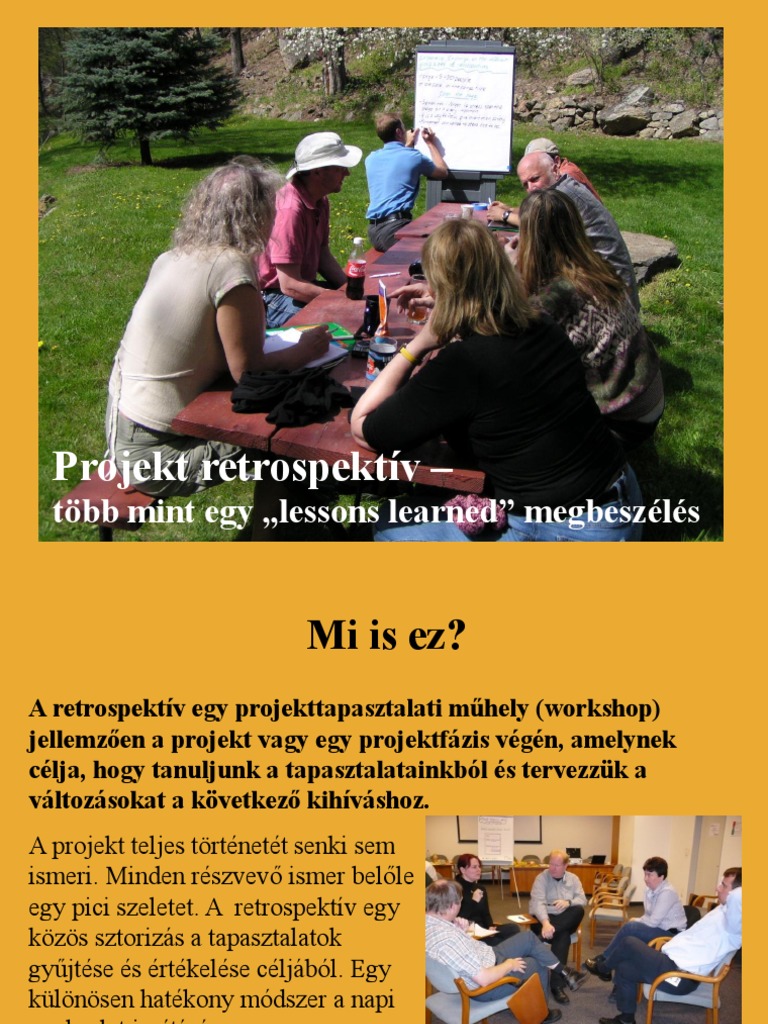 Projekt Retrospektiv | PDF