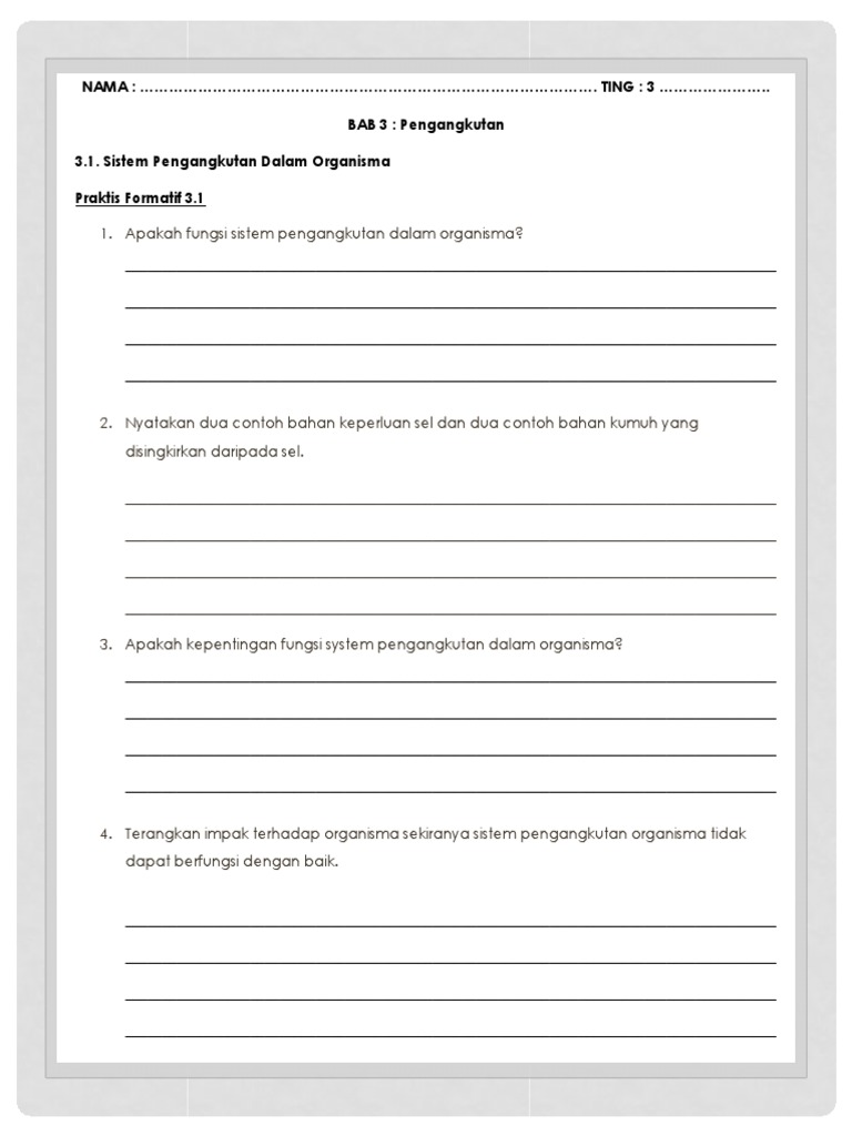 Bab 3 Pengangkutan Pdf