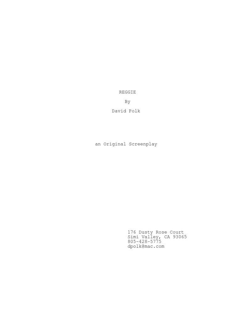 Reggie by David Polk | PDF | Leisure | Sports