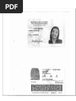 Cedula Claudia. 1 | PDF