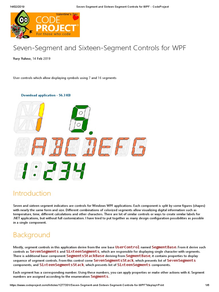 Seven-Segment and Sixteen-Segment Controls For WPF - CodeProject ... Seven-Segment and Sixteen-Segment Controls For WPF - CodeProject ...