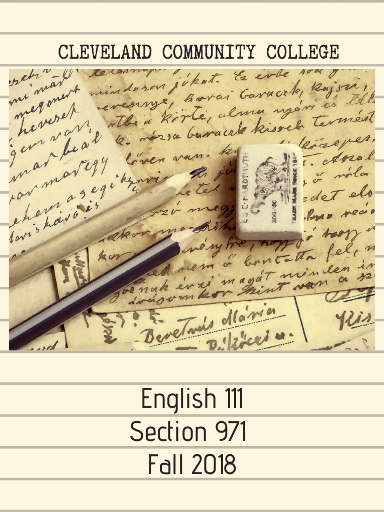Eng 111 Binder Cover | PDF