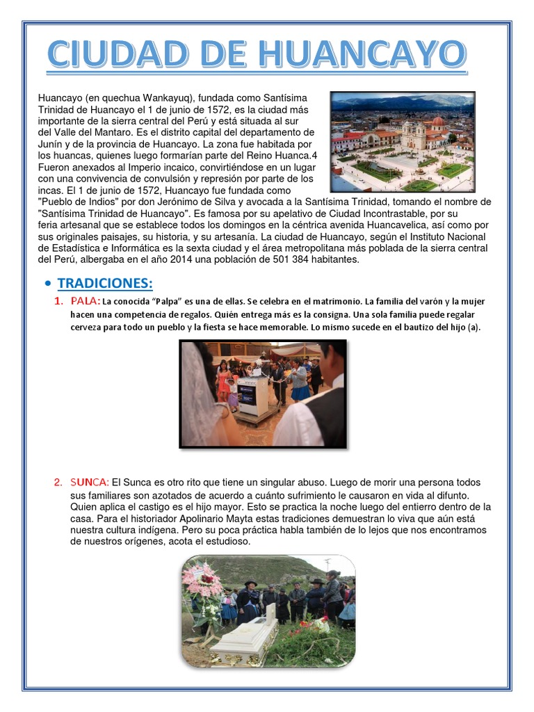 HUANCAYO | PDF