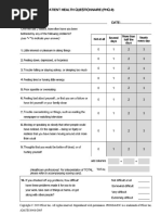Gad 7 Print PDF | PDF | Generalized Anxiety Disorder | Anxiety Disorder