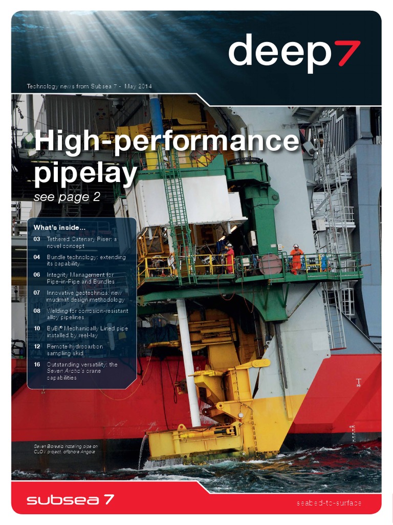 Subsea 7 C18 Promo PDF | PDF | Subsea (Technology) | Pipeline Transport