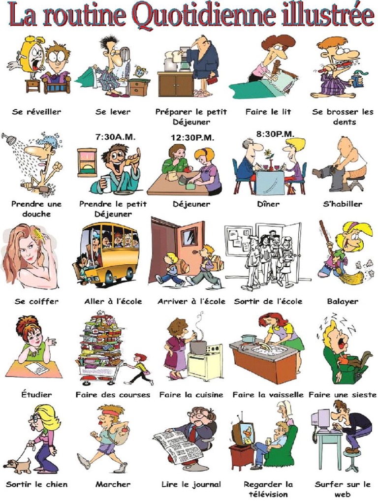 La Routine Quotidienne | PDF