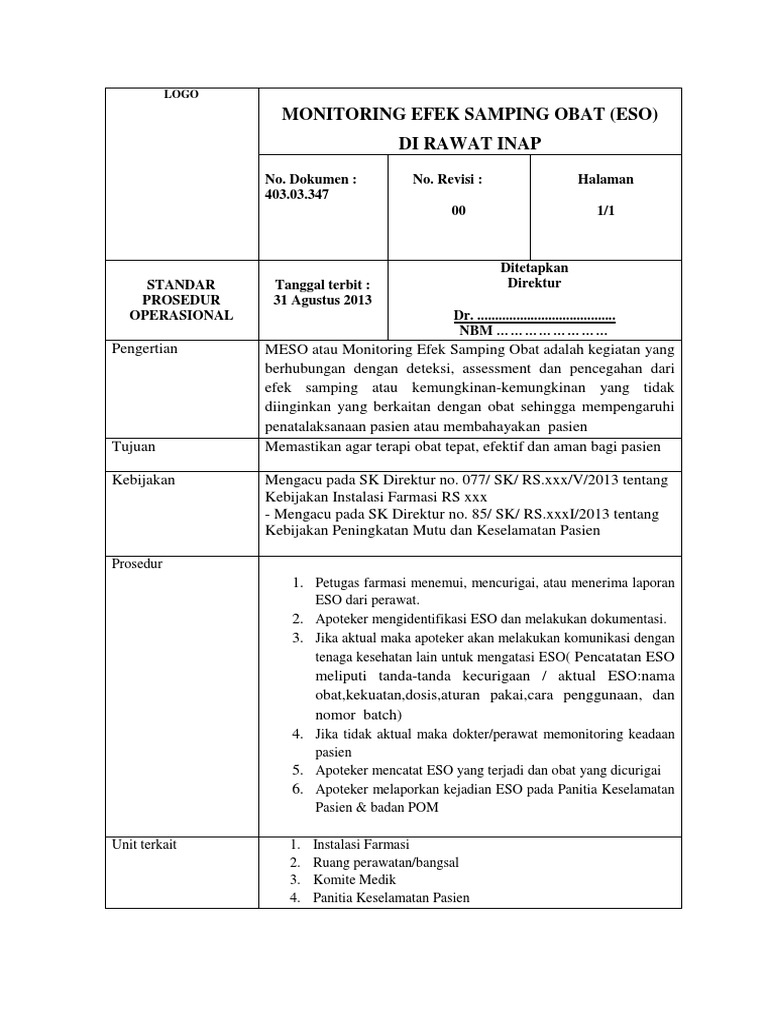 Monitoring Efek Samping Obat | PDF