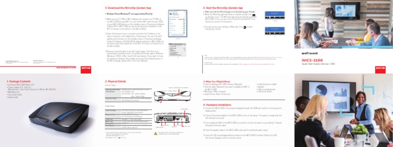 The Mirrorop (Sender) App 6. Start The Mirrorop (Sender) App | PDF ...