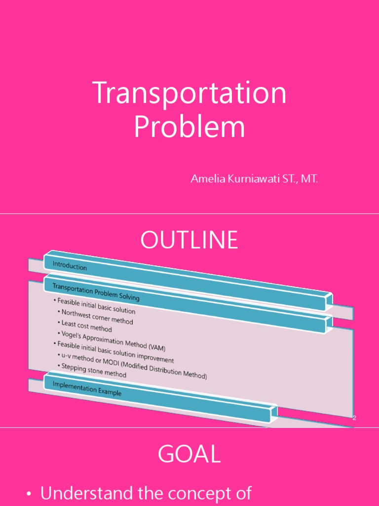 Transportation | PDF | Mathematical Optimization | Linear Programming