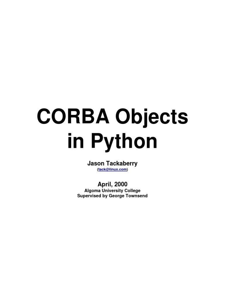 Cobra Objects in Phyton-Jason Tackaberry PDF | PDF | Common Object ...