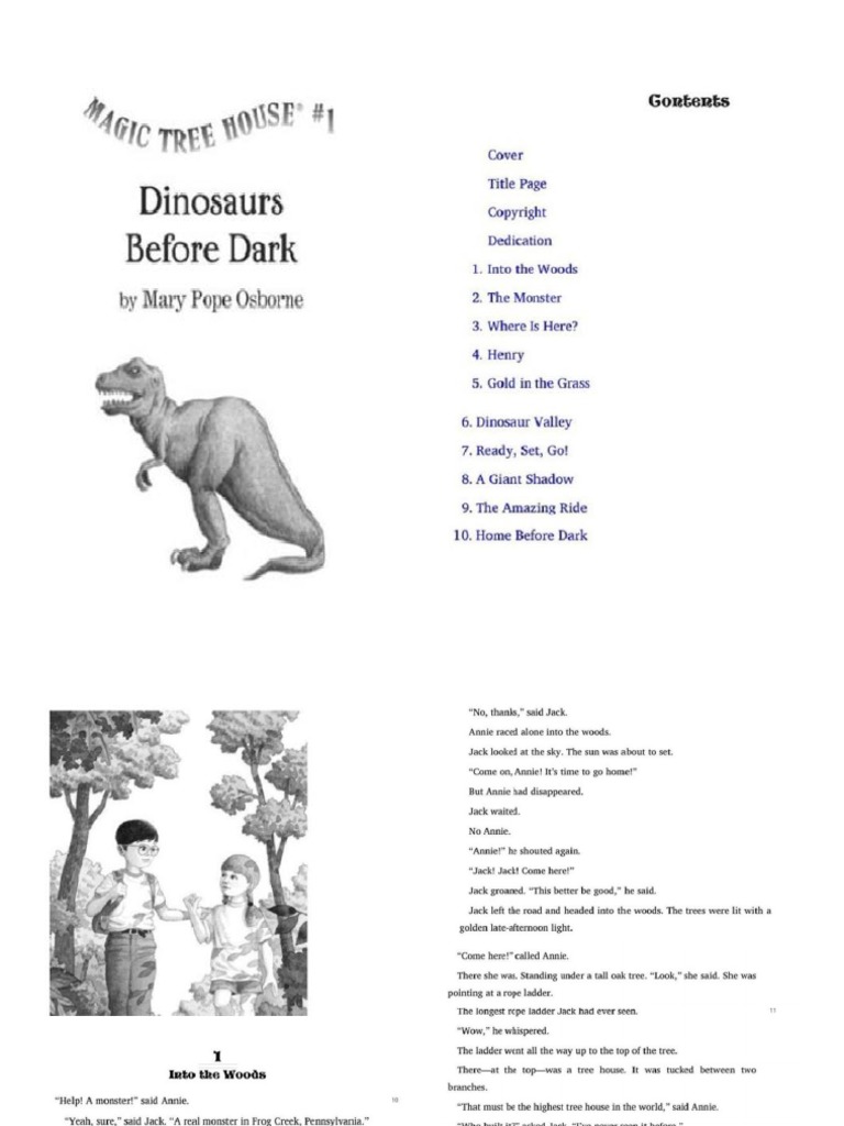 Dinosaurs Before Dark | PDF