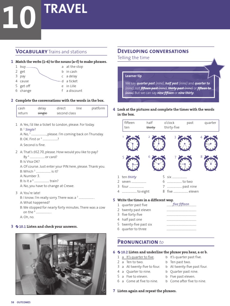 Elementary WB Unit10 SampleUnit | PDF | Bus | Linguistics