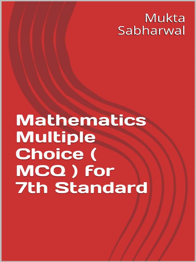 Mathematics Multiple Choice (MCQ) For 7th Standard - Nodrm | PDF ...