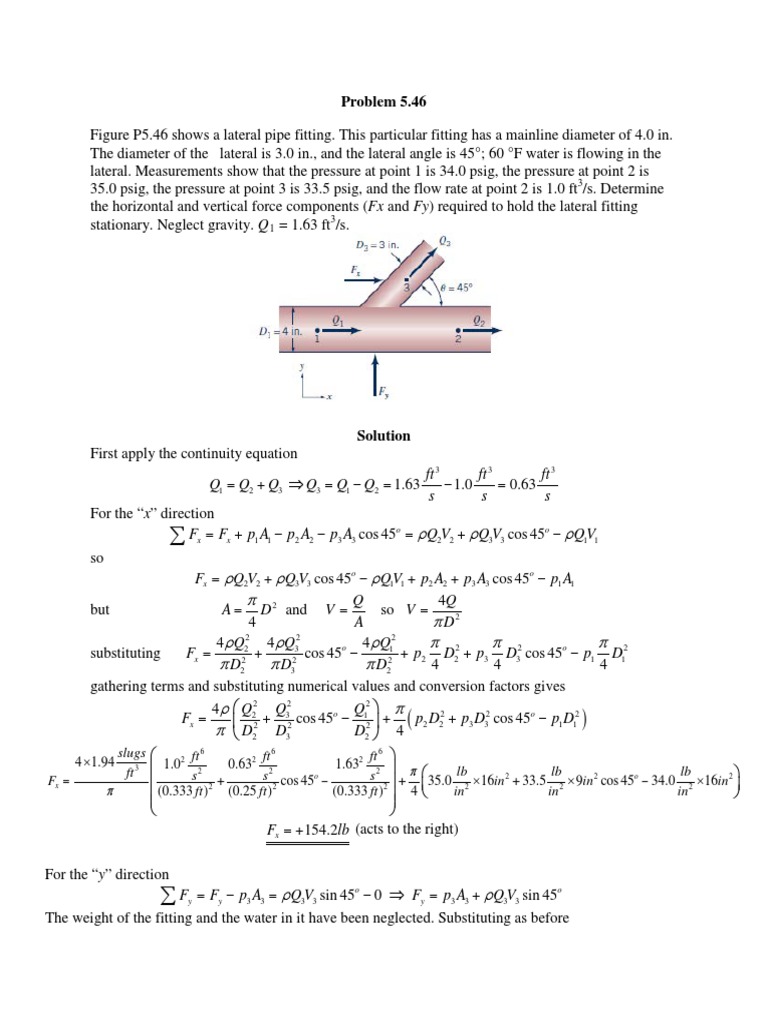 Ejemplo | PDF | Continuum Mechanics | Physical Sciences