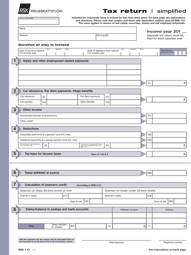 Tax return simplified | PDF | Per Diem | Employee Benefits