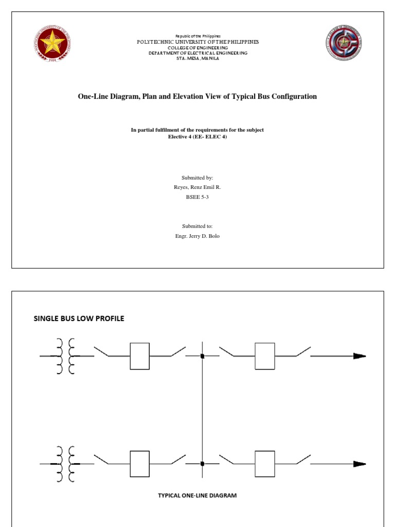 EE ELECTIVE - Substation Design - Typical Bus Configuration | PDF