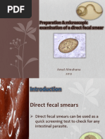 Fecalysis Procedure and Guidelines | PDF | Staining | Fixation (Histology)