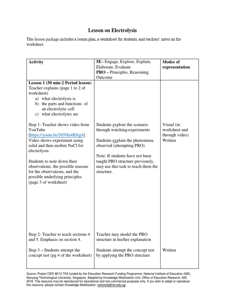 Food Test Worksheet Grade 10 | PDF | Anode | Ion