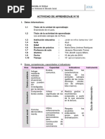 Sesion de Animales Salavjes de 3 Años | PDF | Aprendizaje | Evaluación