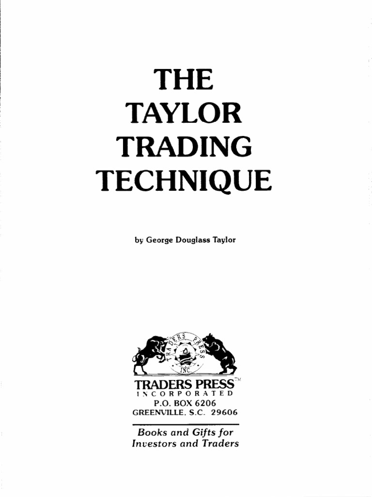 Taylor Trading Technique | PDF