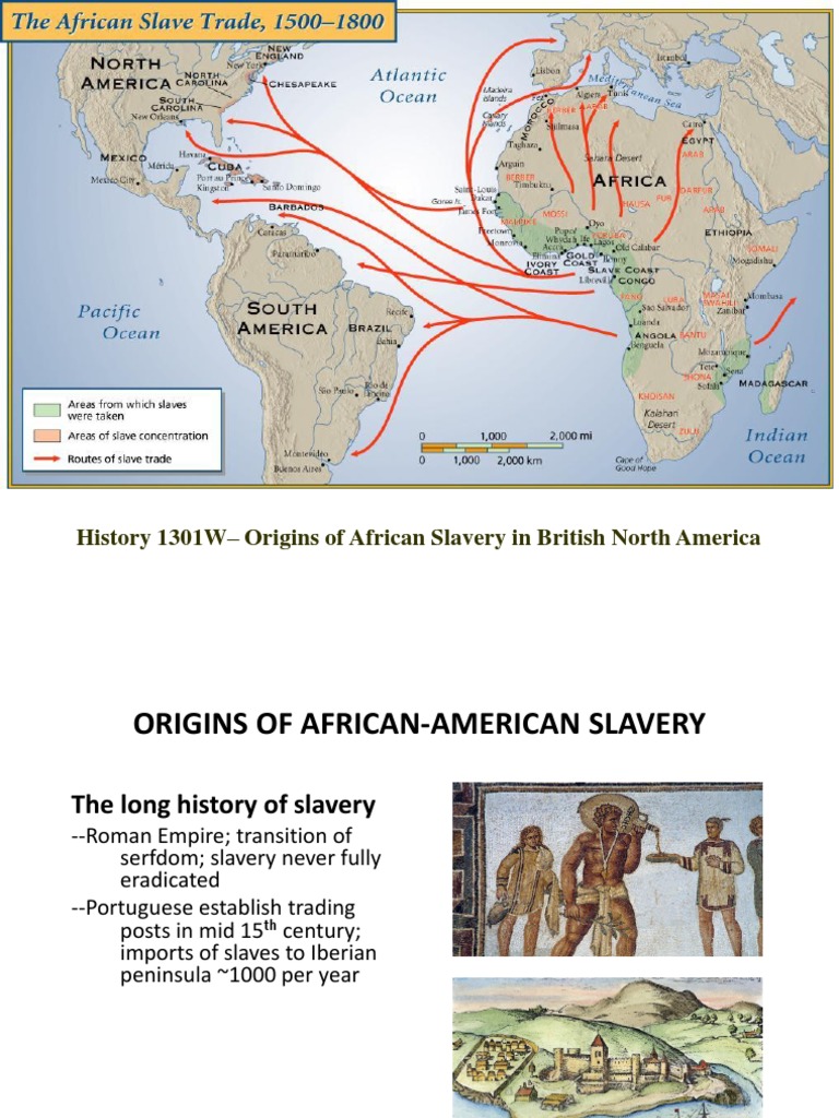 Lecture 6 - Fall 2018 - Establishment of Slavery | PDF | Atlantic Slave ...