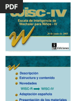 Wisc IV Registro | PDF