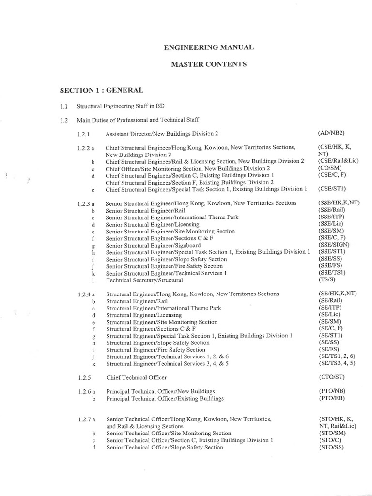 HK BD Engineering Manual PDF | PDF