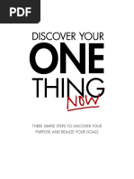 The One Thing by Gary Keller and Jay Papasan | PDF