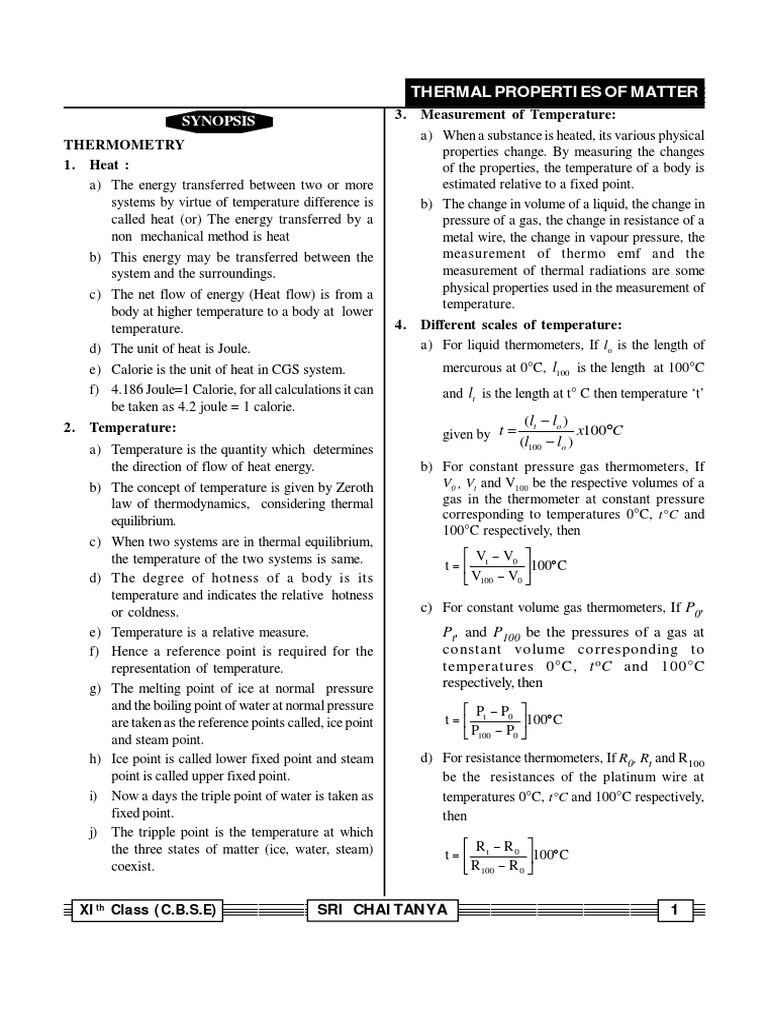 11 Electric Current | PDF | Thermal Expansion | Heat Capacity