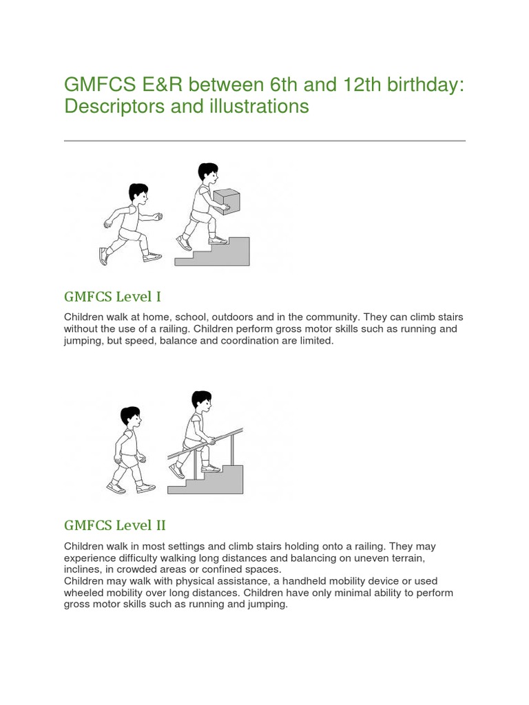 Classification of Cerebral Palsy | PDF
