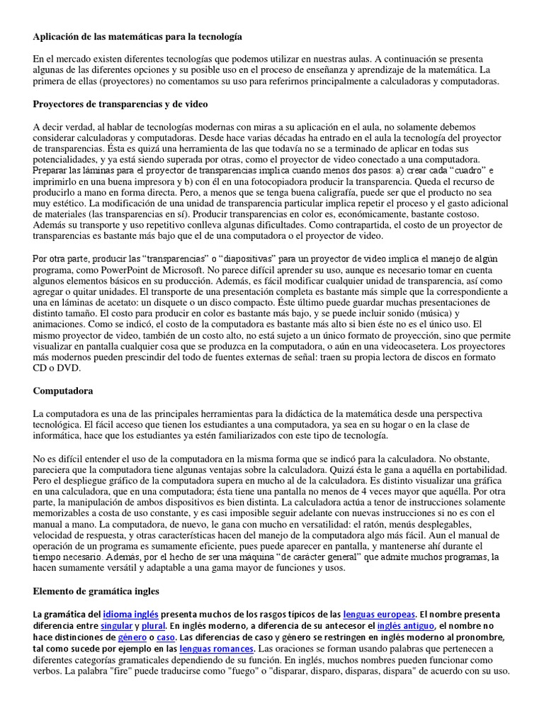 Aplicando las matemáticas a la tecnología educativa: Una exploración de ...