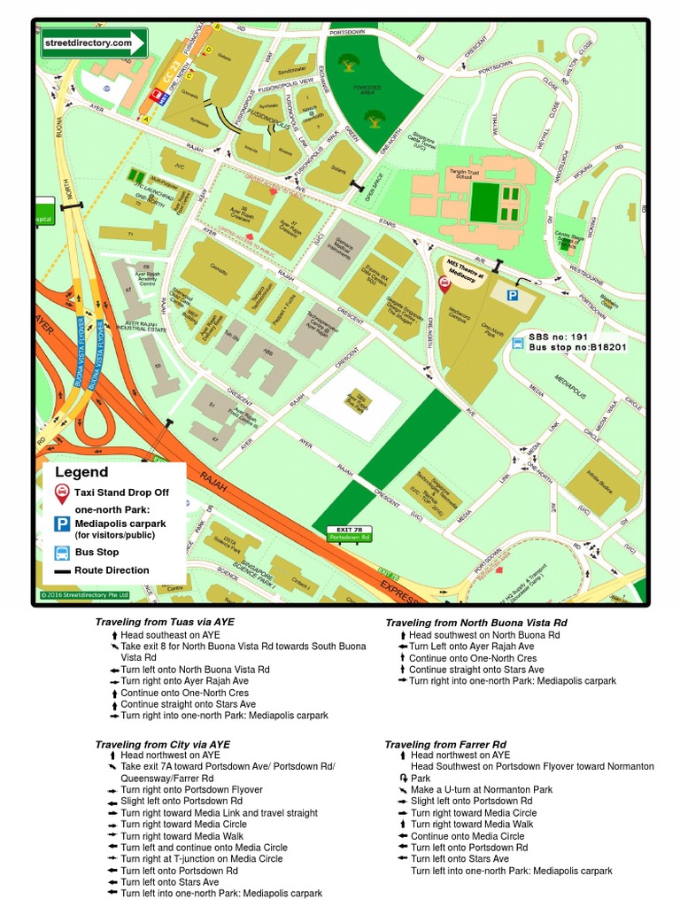 New Campus Directional Map 1 Data