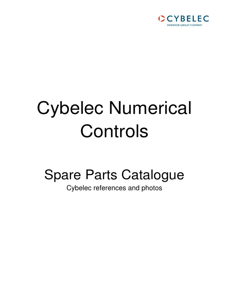 Cybelec DNC Spare Parts Catalogue | PDF | Finance & Money Management ...