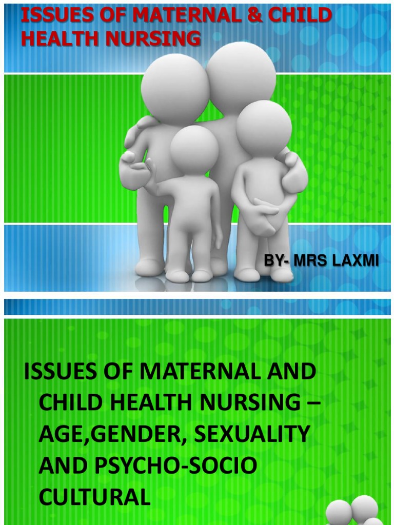 Maternal and Child Health Issues | PDF | Reproductive Health ...