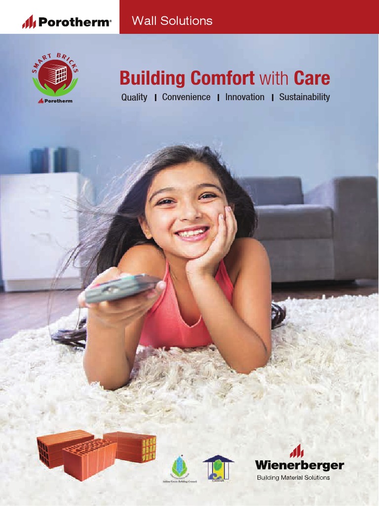 Porotherm Smart Bricks Overview | PDF | Brick | Engineering Tolerance