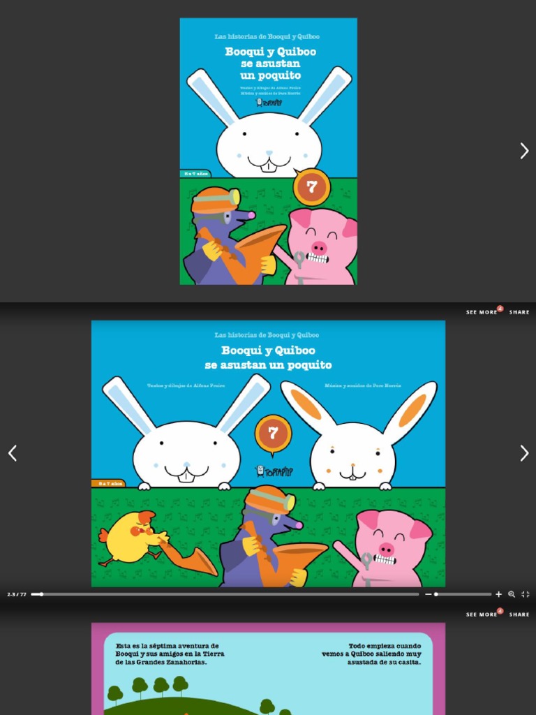 Quibo Se Asusta Un Poquito | PDF