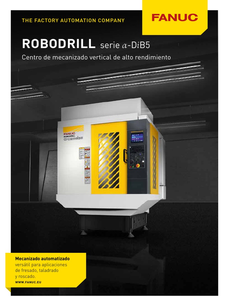 Robodrill Brochure Es | PDF | Perforar | Mecanizado