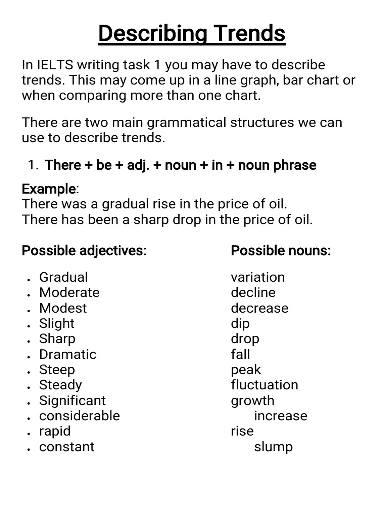 Describing Trends | PDF