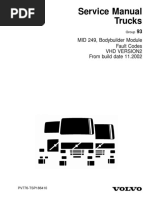 Volvo Trucks Mid 144 Engine Control Unit Fault Codes | PDF