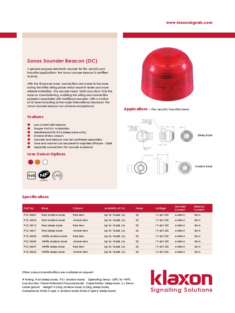 Sounder Flasher PDF | PDF | Electrical Wiring | Electric Power