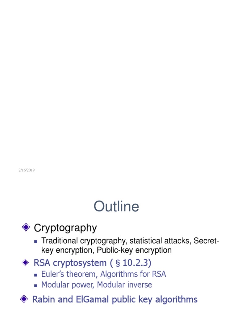ElGamal Example | PDF | Cryptography | Prime Number