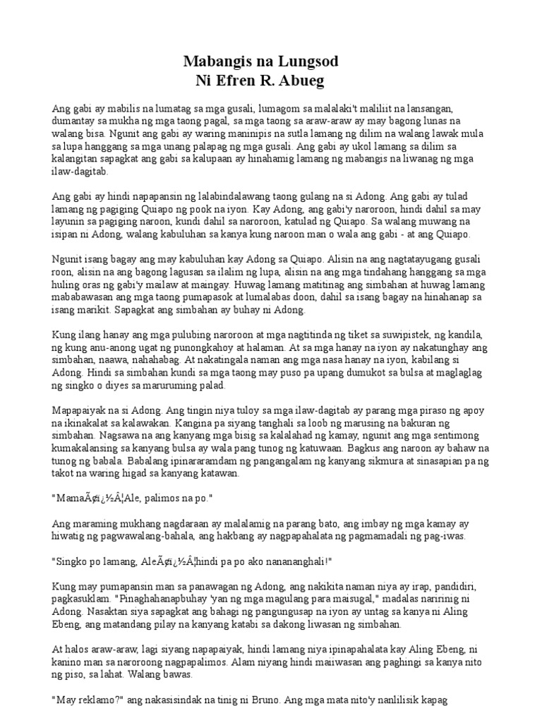 Fil-109-Malikhaing Pagsulat