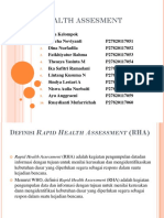 Contoh - RHA (Rapid Health Assesment) | PDF