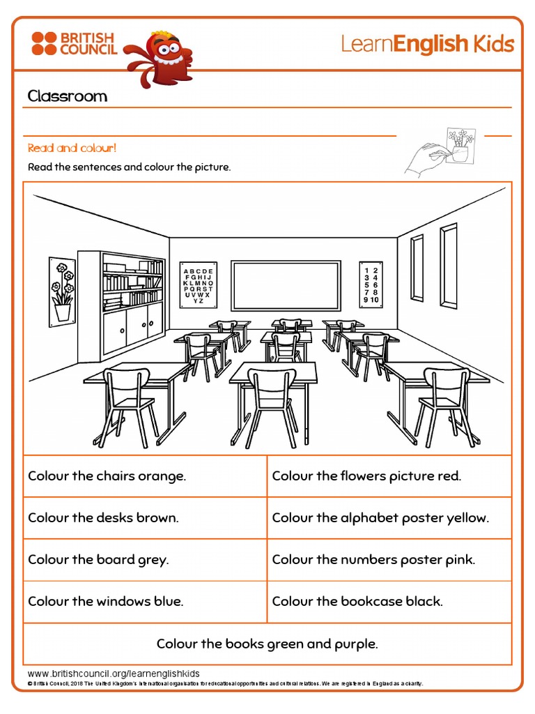Colouring Classroom | PDF