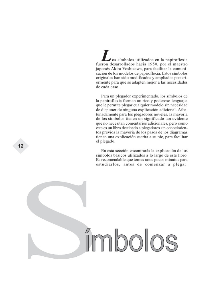 Simbolos y Figuras Faciles | PDF | Origami | Ocio