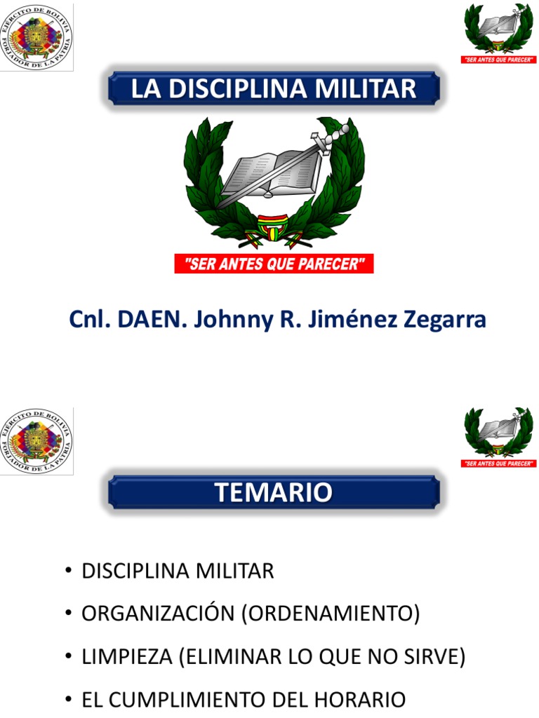 Disciplina Militar | PDF | Disciplinas | Mente